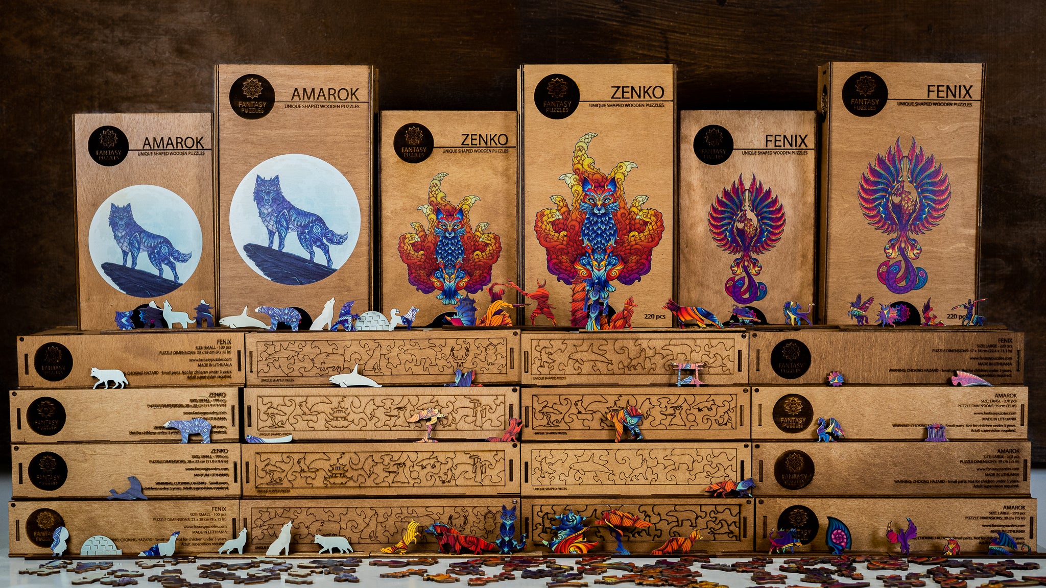 Discover Wooden Puzzles Magic in Every Shape – Fantasy Puzzles - Wooden ...